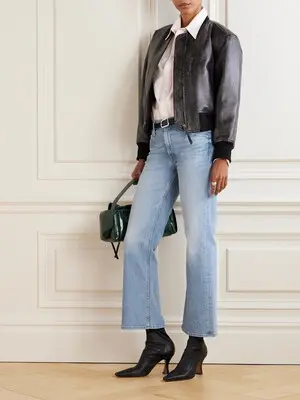 MOTHER Bookie Flood High-rise Bootcut Jeans