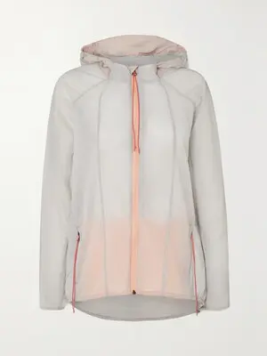 SAUL NASH Hooded Shell Jacket - Gray