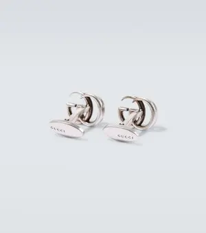 Gucci Gg Sterling Cufflinks