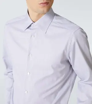 Zegna Striped Cotton Shirt