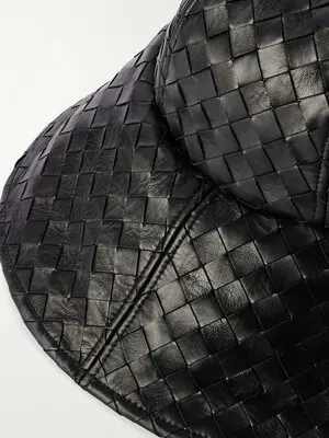 Bottega Veneta Intrecciato Leather Bucket Hat