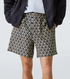 Valentino Garavani Linen Bermuda Shorts