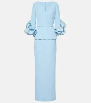 Safiyaa Trimmed Evening Dresses