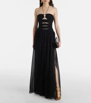 TOM FORD Cutout Silk Gown