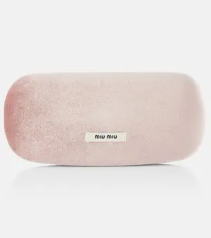 Miu Miu Rectangular Sunglasses - Black