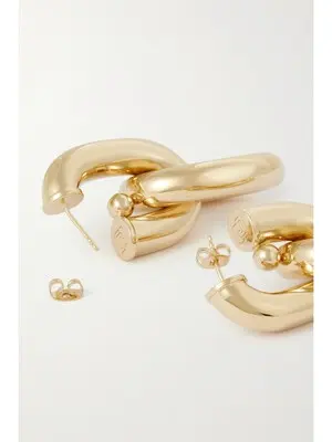 Rabanne Chunky Chain Link Earrings