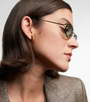 Cartier Signature C Oval Sunglasses - Blue