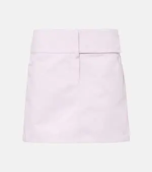 COURREGES Belted Mini Skirt - Pink