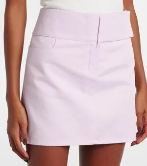 COURREGES Belted Mini Skirt - Pink