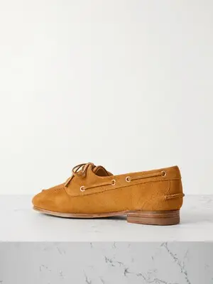 Bally Pathy Suede Loafers - Brown