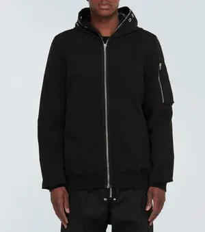 Rick Owens Cotton Bomber Jacket