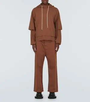 Rick Owens Lido Cotton Cargo Pants