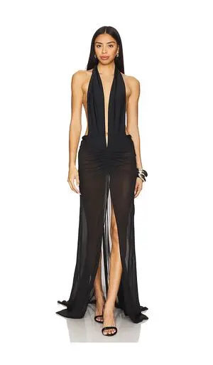 Nbd Vera Maxi Dress - Black