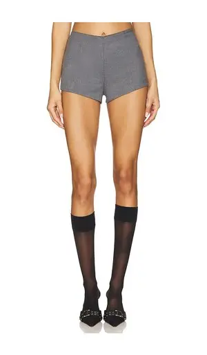 H:OURS Delanie Hot Short - Grey