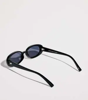 Le Specs Oval Sunglasses - Black