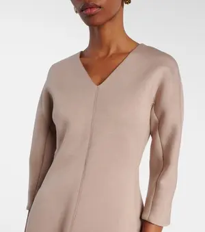 Max Mara Midas Jersey Midi Dress