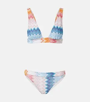 Missoni Zigzag Lame Bikini - Multicoloured
