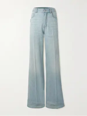 Bottega Veneta High-rise Wide-leg Jeans