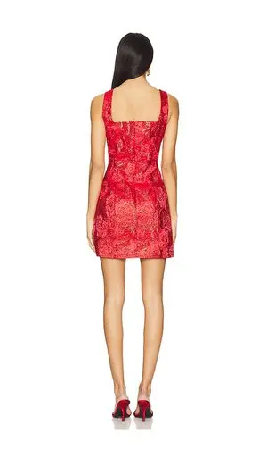 Yumi Kim Ashton Brocade Mini Dress