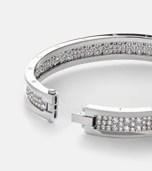 BVLGARI B.zero1 18kt White Gold Diamond Bracelet
