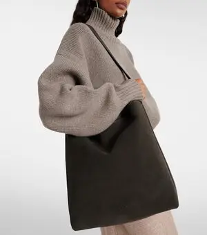 AESTHER EKME Large Suede Bucket Bag