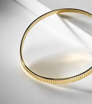 BVLGARI 18kt Yellow Tubogas Necklace - Gold