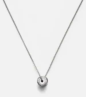 BVLGARI B.zero1 18kt White Gold Diamond Pendant Necklace