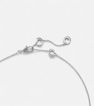BVLGARI B.zero1 18kt White Gold Diamond Pendant Necklace