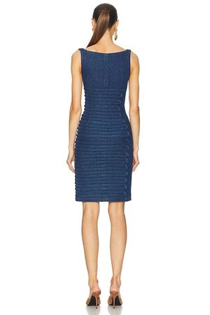Versace Denim Midi Dress