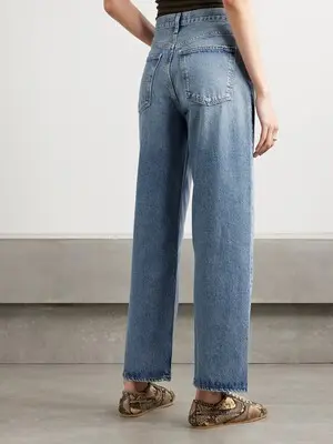 AGOLDE Henson Mid-rise Straight-leg Jeans