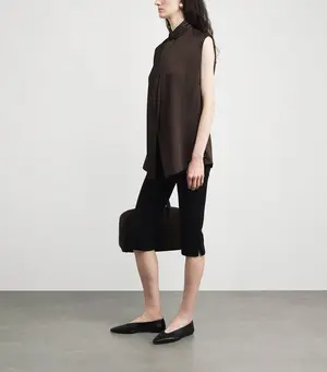 AeydĒ Betty Leather Ballet Flats