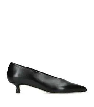 AeydĒ Leather Clara Pumps - Black