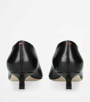 AeydĒ Leather Clara Pumps - Black