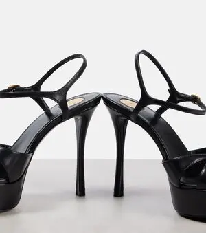 Saint Laurent Debbie 85 Platform Sandals