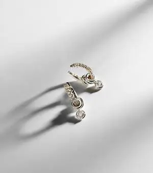SPINELLI KILCOLLIN Zahra Sterling And Diamond Earrings