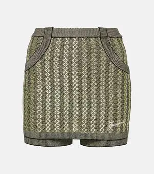 Jacquemus Marino Knitted Skort - Multicoloured