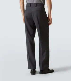 Dolce & Gabbana Wool-blend Straight-leg Tailored Trousers