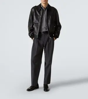 Dolce & Gabbana Wool-blend Straight-leg Tailored Trousers