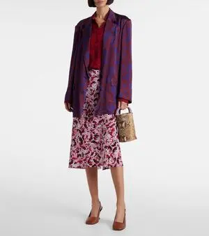 Dries Van Noten Leather Slingback Pumps - Brown