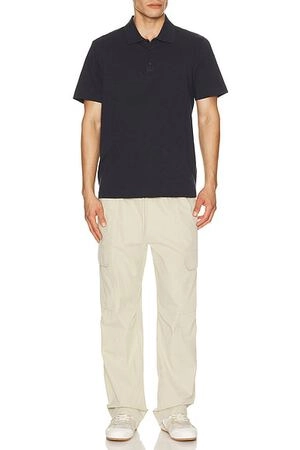 Theory Bron Cotton Polo - Eclipse
