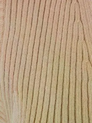 Max Mara Ribbed Knit V-neck Vest