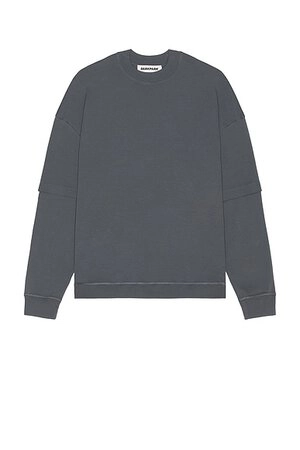 DARKPARK Troy Double Sleeve Tee - Grey
