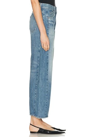 Moussy Vintage Bayard Side Line Cocoon Jeans - Blue