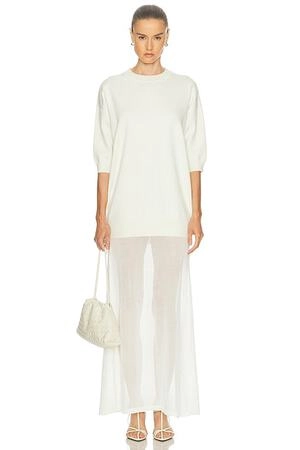 SEROYA Arwen Maxi Dress - Eggshell