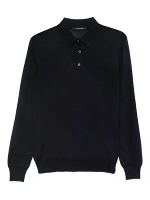 Tagliatore Palmer Polo Shirt - Black