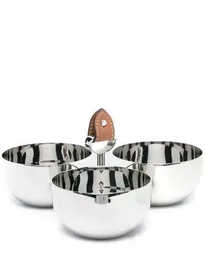 Ralph Lauren Wyatt Triple But Bowls - Silver