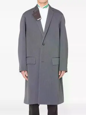 Kolor Single-breasted Panel-detail Coat