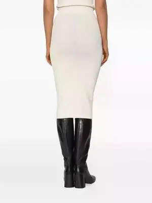ENTIRE STUDIOS Ribbed Midi Skirt