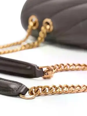 Saint Laurent Medium Loulou Quilted Shoulder Bag - Black