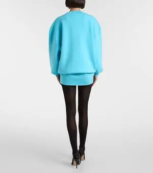 TOM FORD Wool And Cashmere-blend Sweatshirt Dress